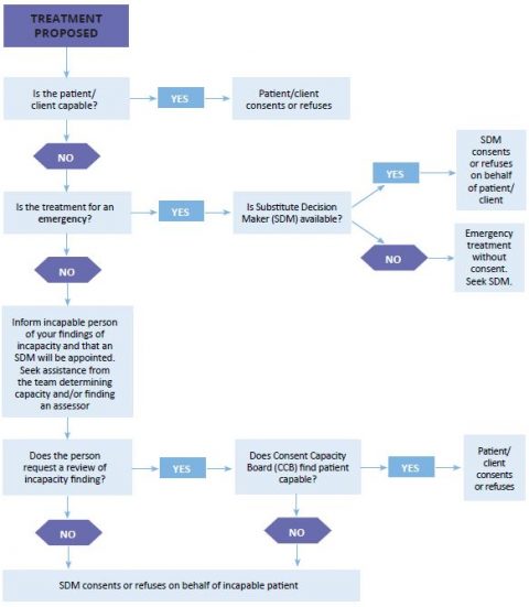 Decision Tree for Obtaining Consent - Responsibilities Under Consent ...